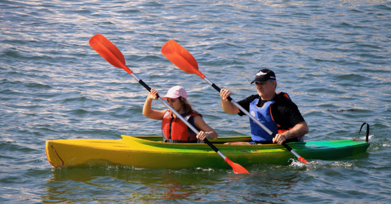 Kayaking is the new beach walk